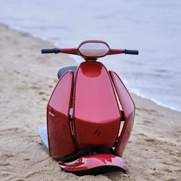 Searider: Electric-powered Sea Motorcycle. No. It Is Not A Jet Ski
