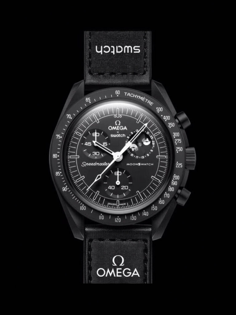 Swatch Bioceramic MoonSwatch Mission To The Moonphase Now Comes In Black