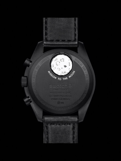 Swatch Bioceramic MoonSwatch Mission To The Moonphase Now Comes In Black