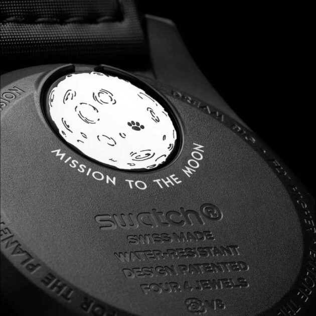 Swatch Bioceramic MoonSwatch Mission To The Moonphase Now Comes In Black