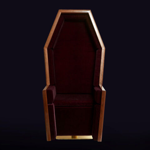 Working To Death: A Coffin Chair Aptly Called The Last Shift Office ...