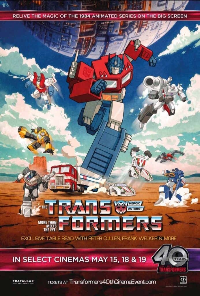 The Transformers: The Movie, 1986 Animated Feature Film, Will Return To ...