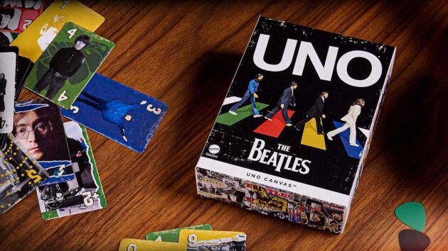 UNO Canvas The Beatles Card Game: Perfect For A Very Retro Game Night