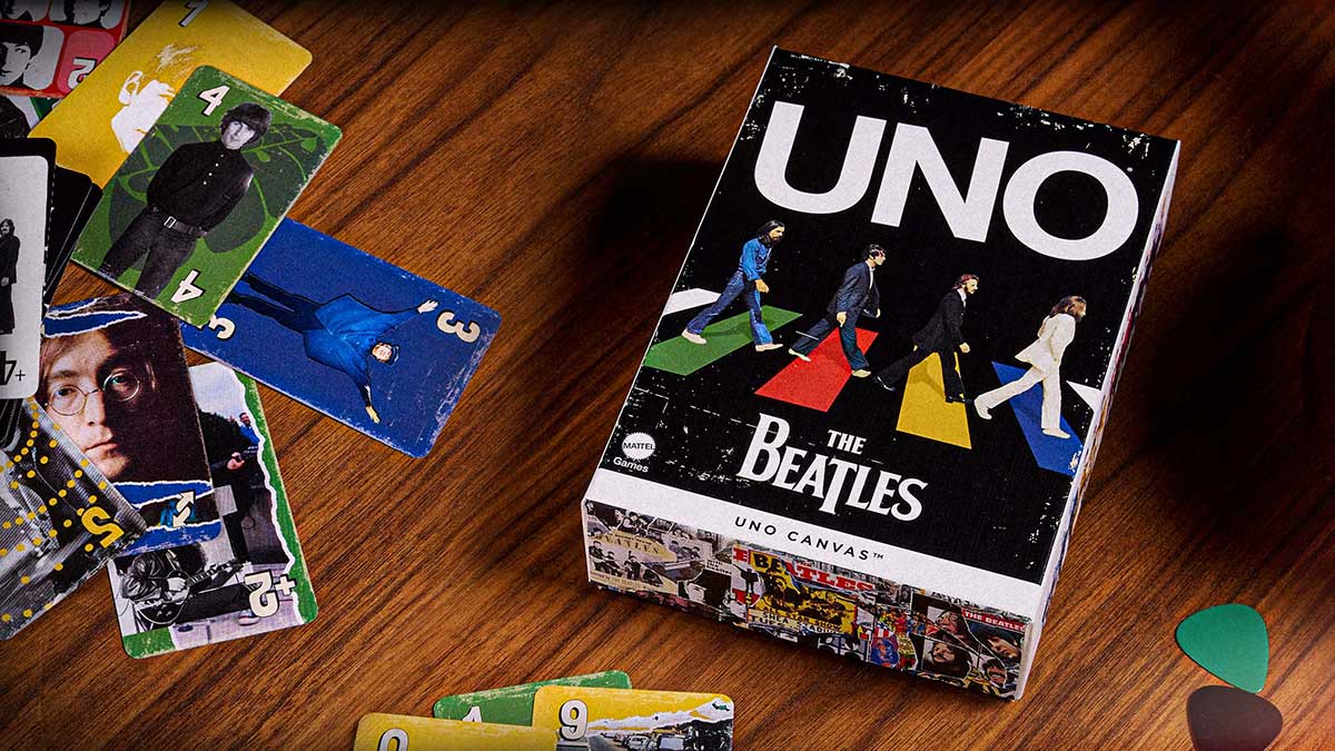 UNO Canvas The Beatles Card Game: Perfect For A Very Retro Game Night