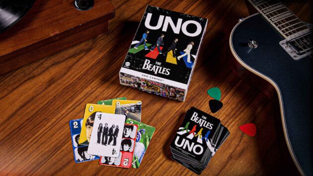 UNO Canvas The Beatles Card Game: Perfect For A Very Retro Game Night
