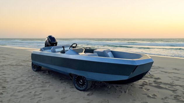 WaterCar EV: It’s Pretty Much A Boat With Wheels