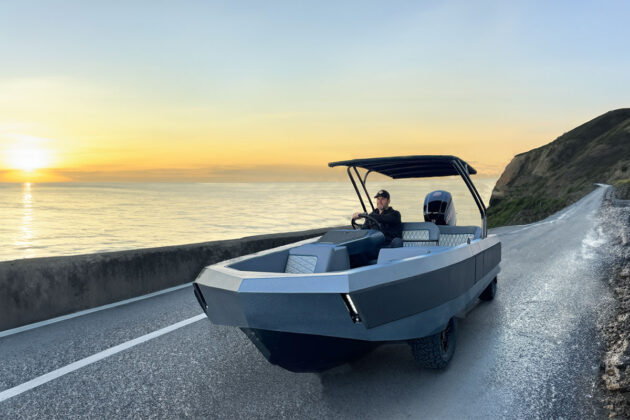 WaterCar EV: It’s Pretty Much A Boat With Wheels