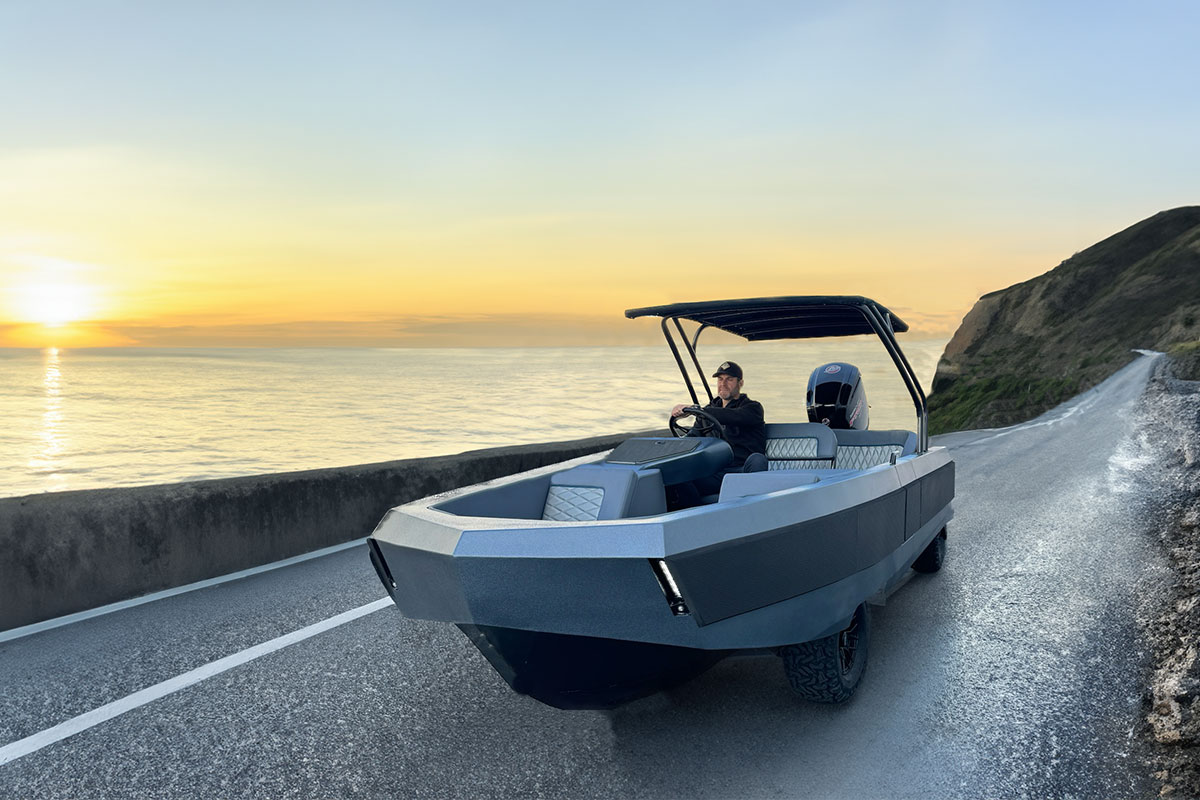 WaterCar EV: It’s Pretty Much A Boat With Wheels