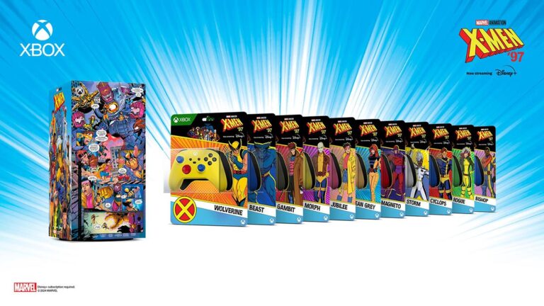 Marvel Animations’ X-Men ’97 Custom Comic Xbox Series X And Controllers ...