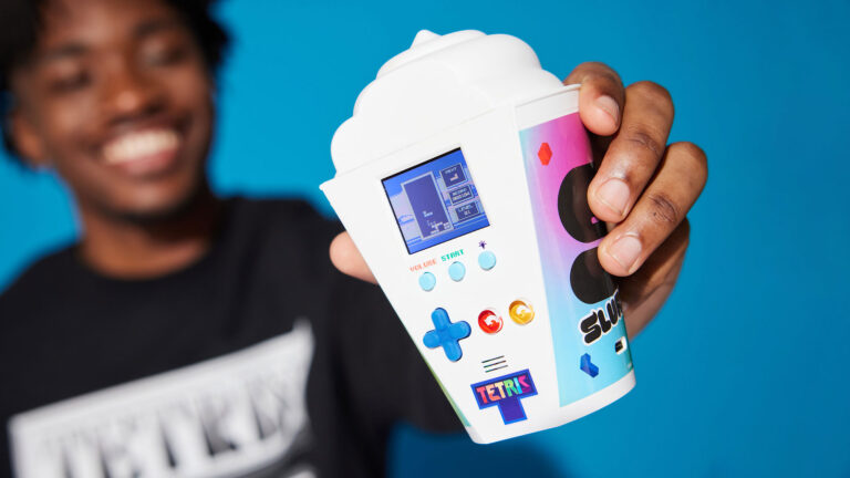 7-Eleven Slurpee Tetris Handheld Gaming Device: It’s Tetris On A ...