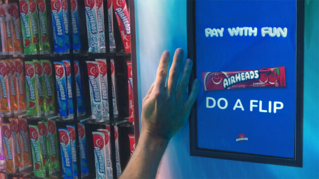 Airheads Launches Candy-Launching Underwater Vending Machine For Pools