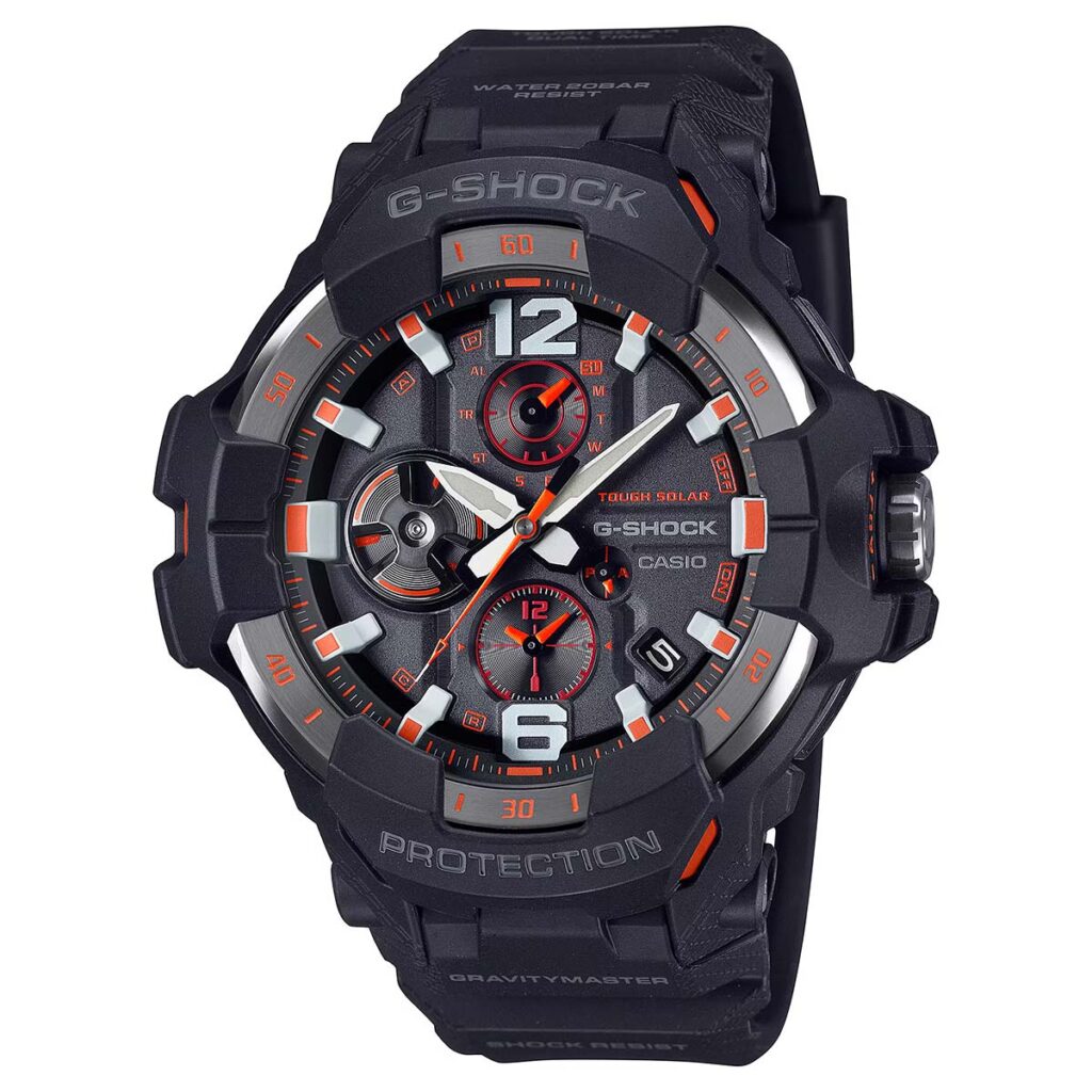 Casio G-Shock GRAVITYMASTER GRB300: Aviation-inspired, Dual Time Zone ...