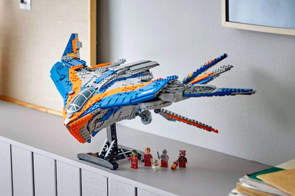 LEGO Guardians Of The Galaxy The Milano (76286) Set Is 2,090 Pieces ...