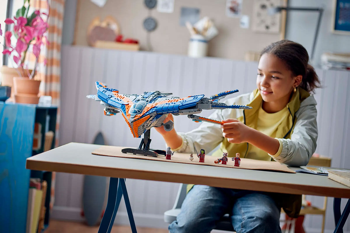 LEGO Guardians Of The Galaxy The Milano (76286) Set Is 2,090 Pieces ...