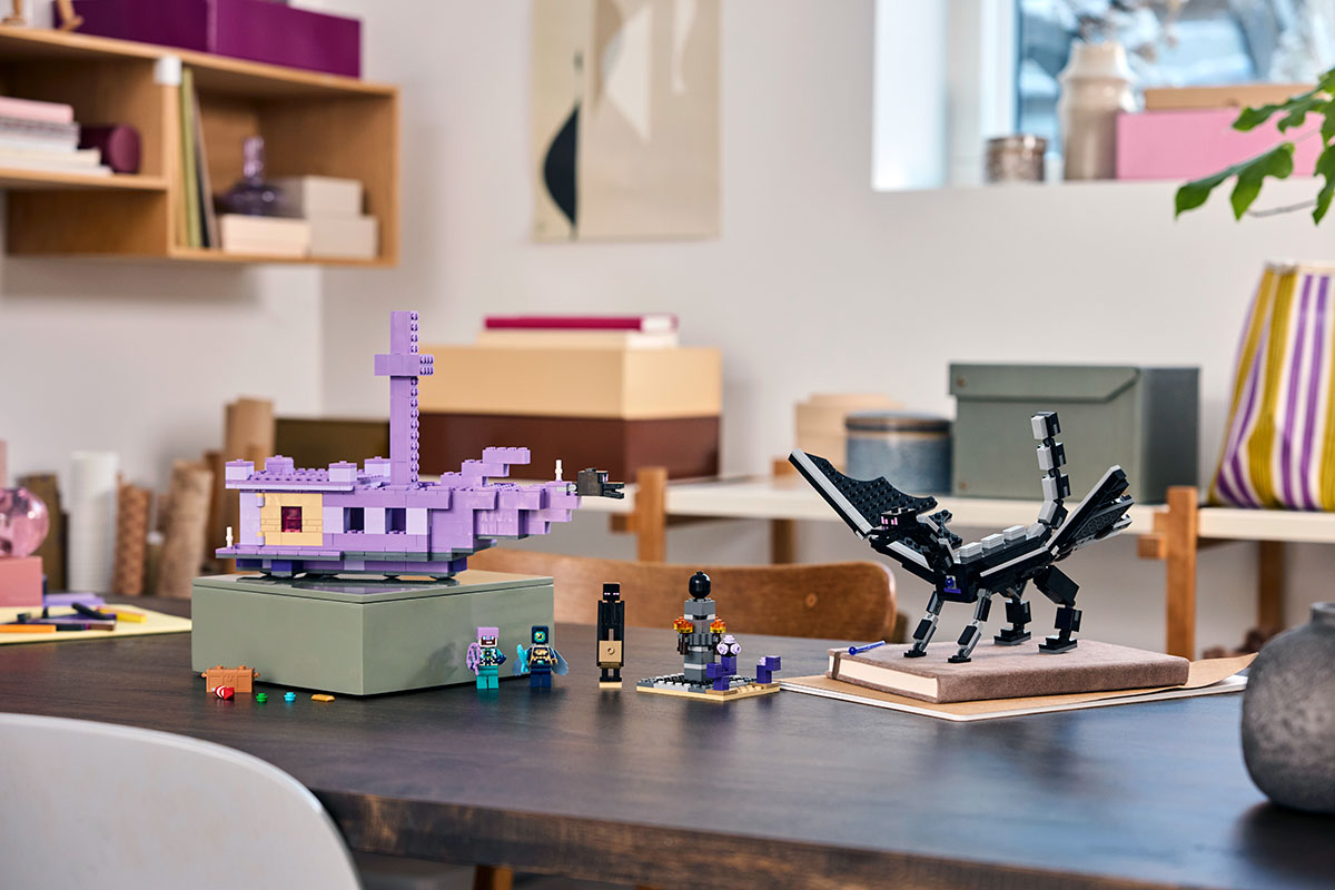 LEGO Celebrates Minecraft’s 15th Anniversary With 6 LEGO Minecraft Sets