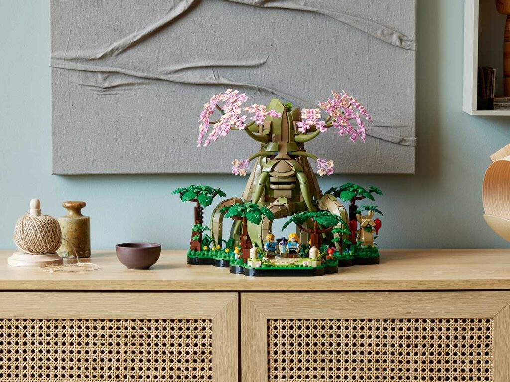 LEGO The Legend Of Zelda Great Deku Tree 2-in-1 Offers A Choice Of Two ...