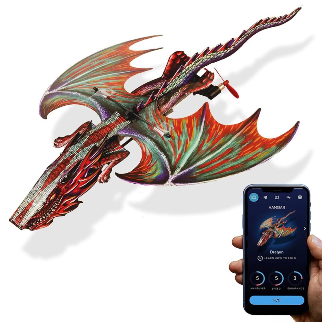 Dragon With PowerUp 4.0 Airplane: Ride The (Paper) Dragon!