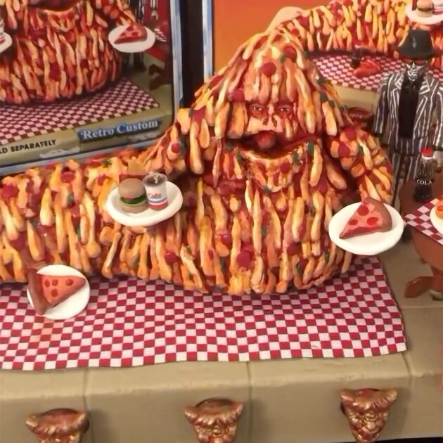 Retro Custom Art Pizza The Hutt Custom Resin Figure: If Jabba The Hutt ...