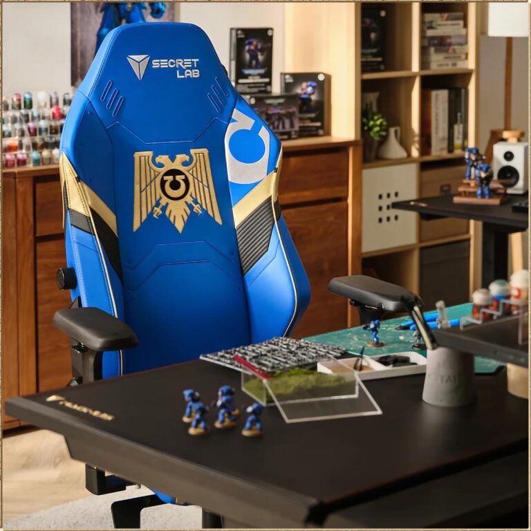 Secretlab TITAN Evo Warhammer 40,000 Ultramarines Edition: A Gaming ...