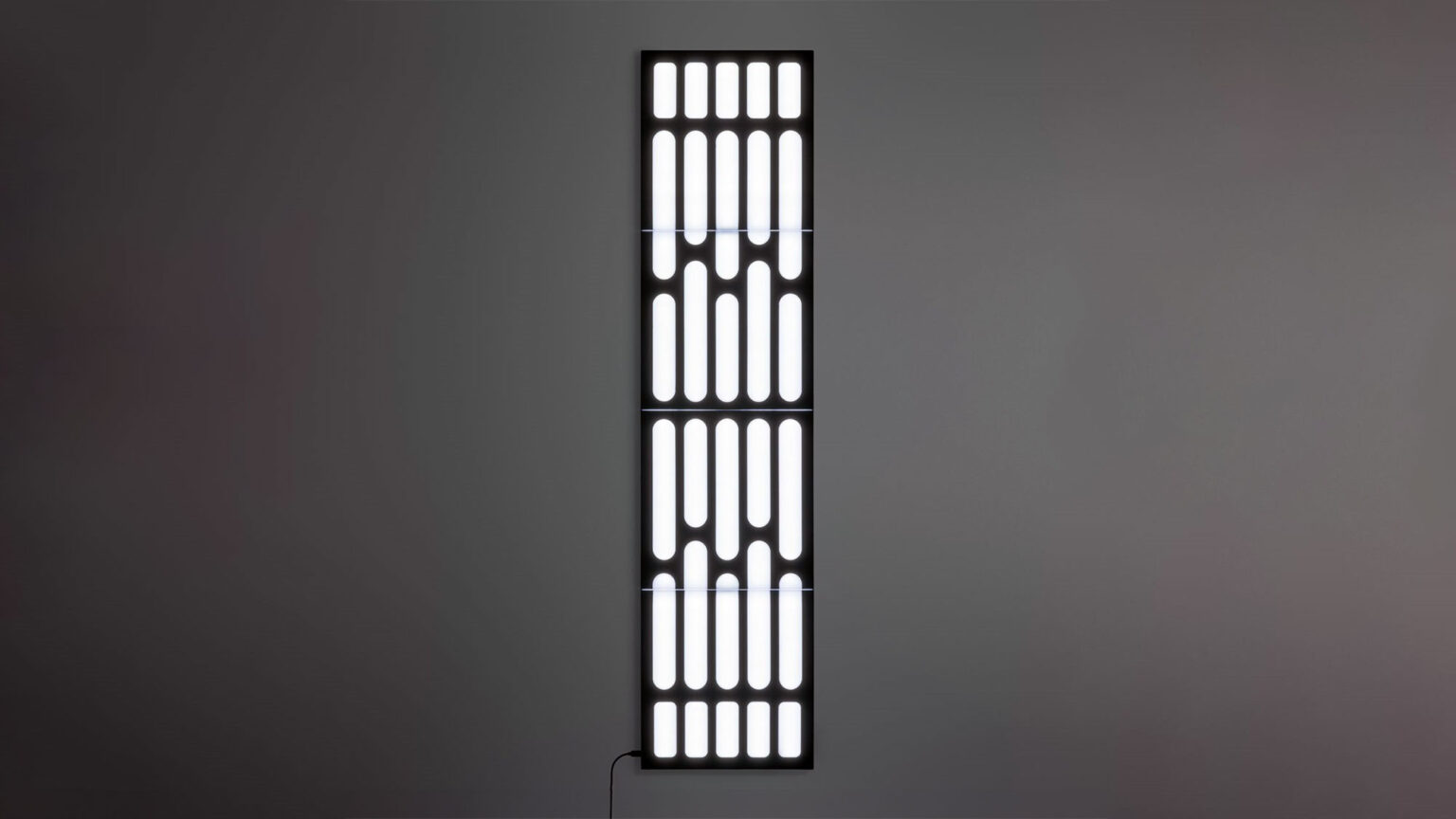 Light Up The Dark Side: The Star Wars Death Star Wall Panel Light