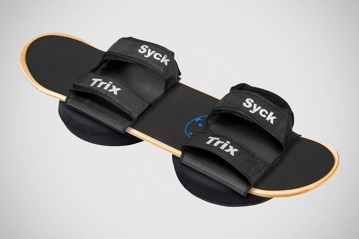 Syck Trix Balance Board Is A Skateboard Tricks Training Aid