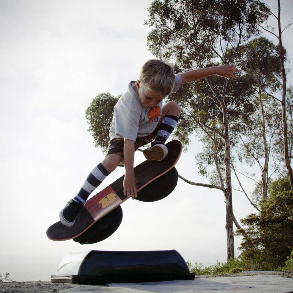 Syck Trix Balance Board Is A Skateboard Tricks Training Aid