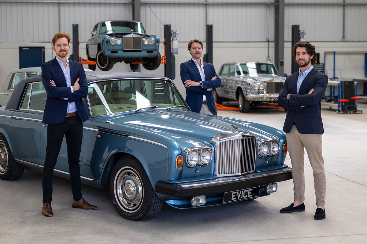 Startup Restomodder Evice Revealed “R001” A Rolls-Royce Silver Shadow ...