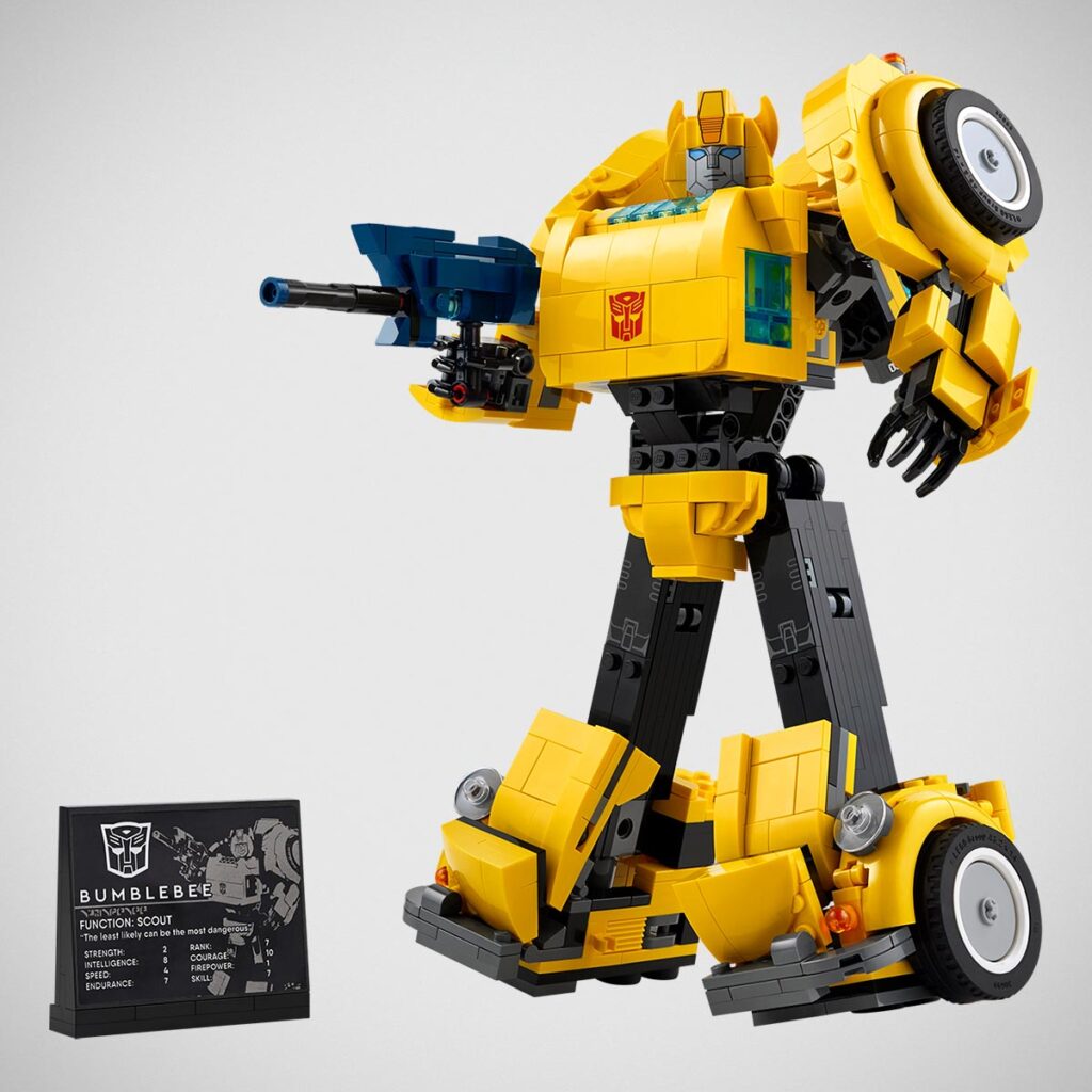 LEGO Icons Transformers Bumblebee (10338): Bot Mode Looks Great But The ...
