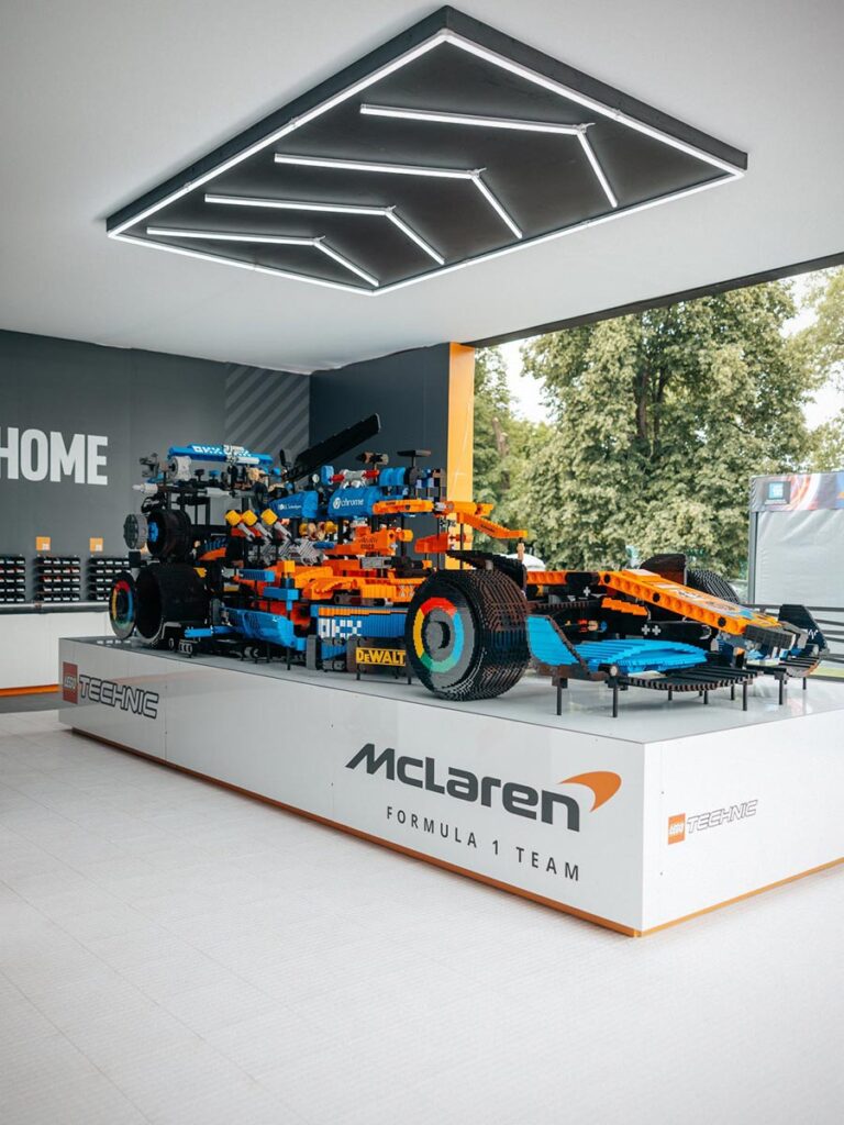 McLaren Showed Off Lifesize LEGO McLaren Technic F1 Race Car In Its ...