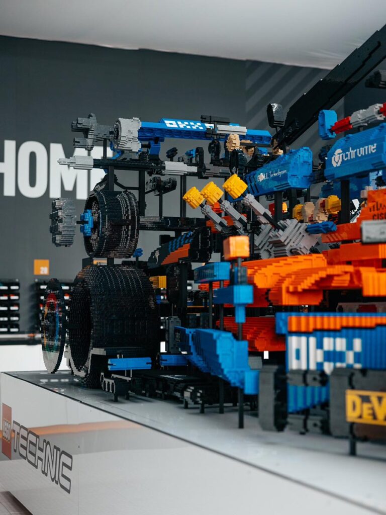 McLaren Showed Off Lifesize LEGO McLaren Technic F1 Race Car In Its ...
