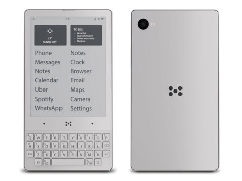 The Minimal Phone Smartphone: It’s Like The Blackberry But E-Ink And It ...