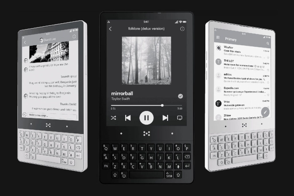 The Minimal Phone Smartphone: It’s Like The Blackberry But E-Ink And It ...