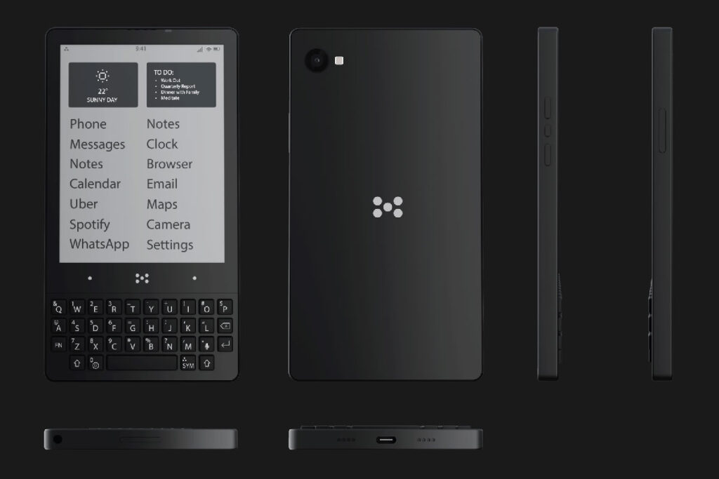 The Minimal Phone Smartphone: It’s Like The Blackberry But E-Ink And It ...