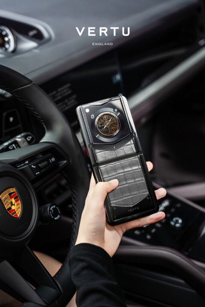 Vertu Ironflip: Folding Screen Flip Phone Goes Super Luxe