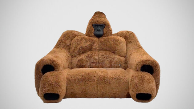 AI-generated Viral Gorilla Sofa Has Been Turned Into Real Furniture ...