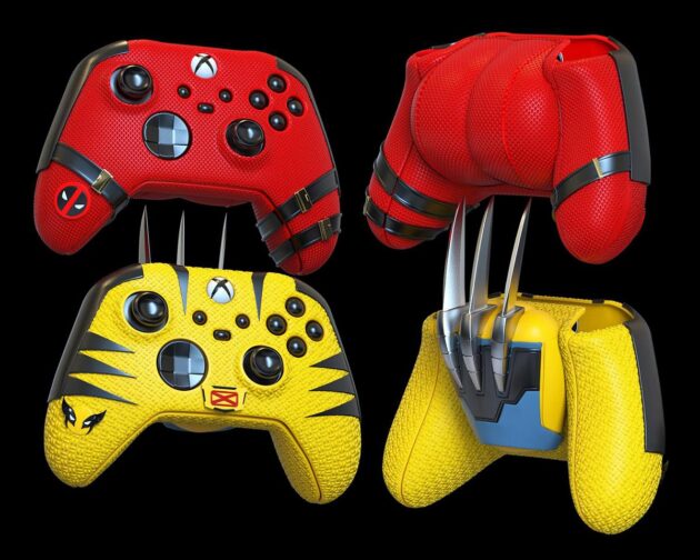 Custom Wolverine Xbox Controller Case Cover By 3o3D: It Has Claws!