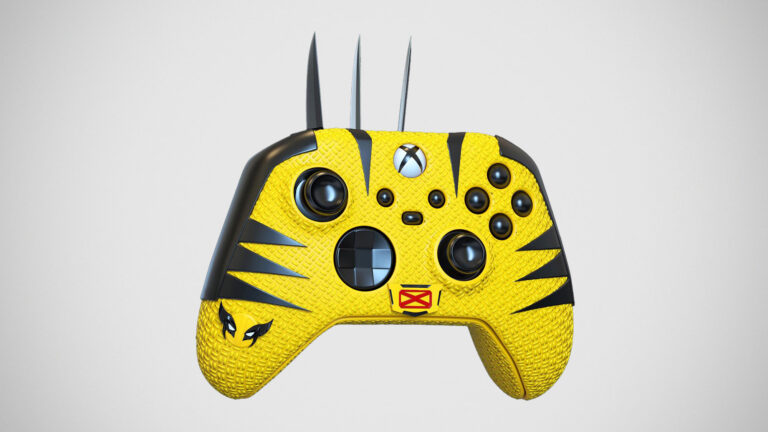 Custom Wolverine Xbox Controller Case Cover By 3o3D: It Has Claws!