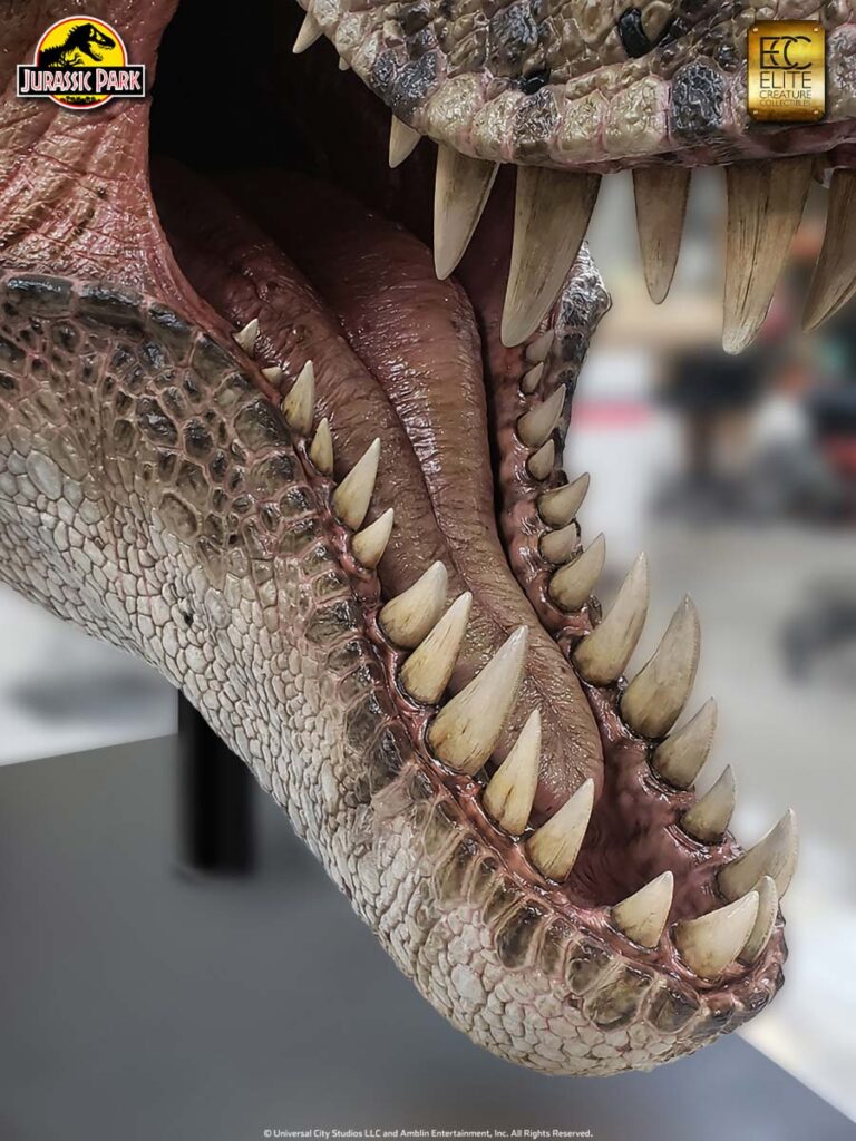 Elite Creature Collectibles Jurassic Park Screen-used T-Rex Head Prop ...