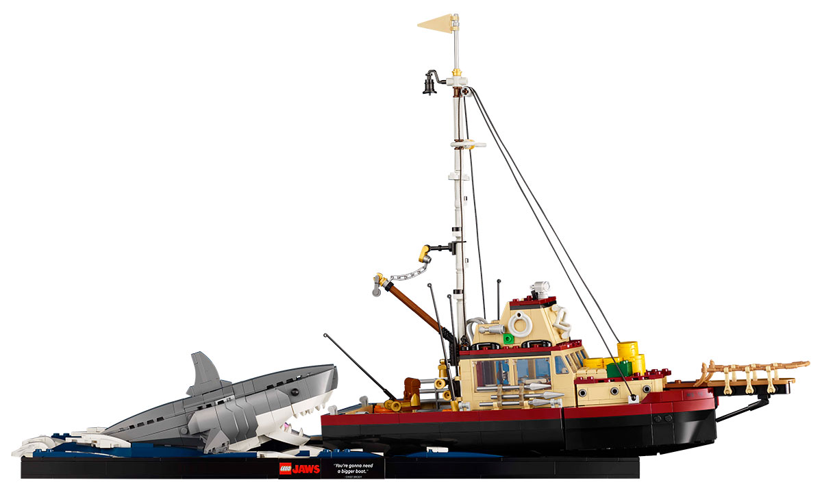 LEGO Ideas Jaws (21350) Set Officially Launched, Will Arrive On August 05