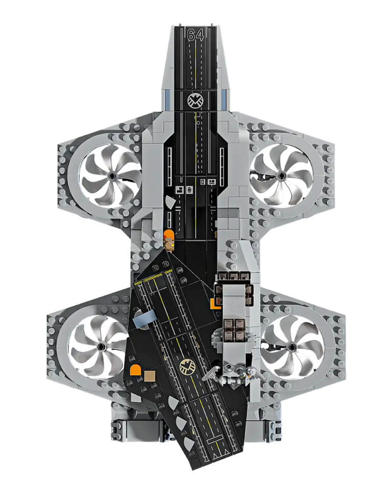 LEGO Marvel The Avengers Helicarrier (76295): Micro Scale Helicarrier ...