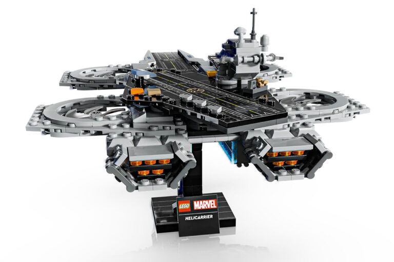 LEGO Marvel The Avengers Helicarrier (76295): Micro Scale Helicarrier ...