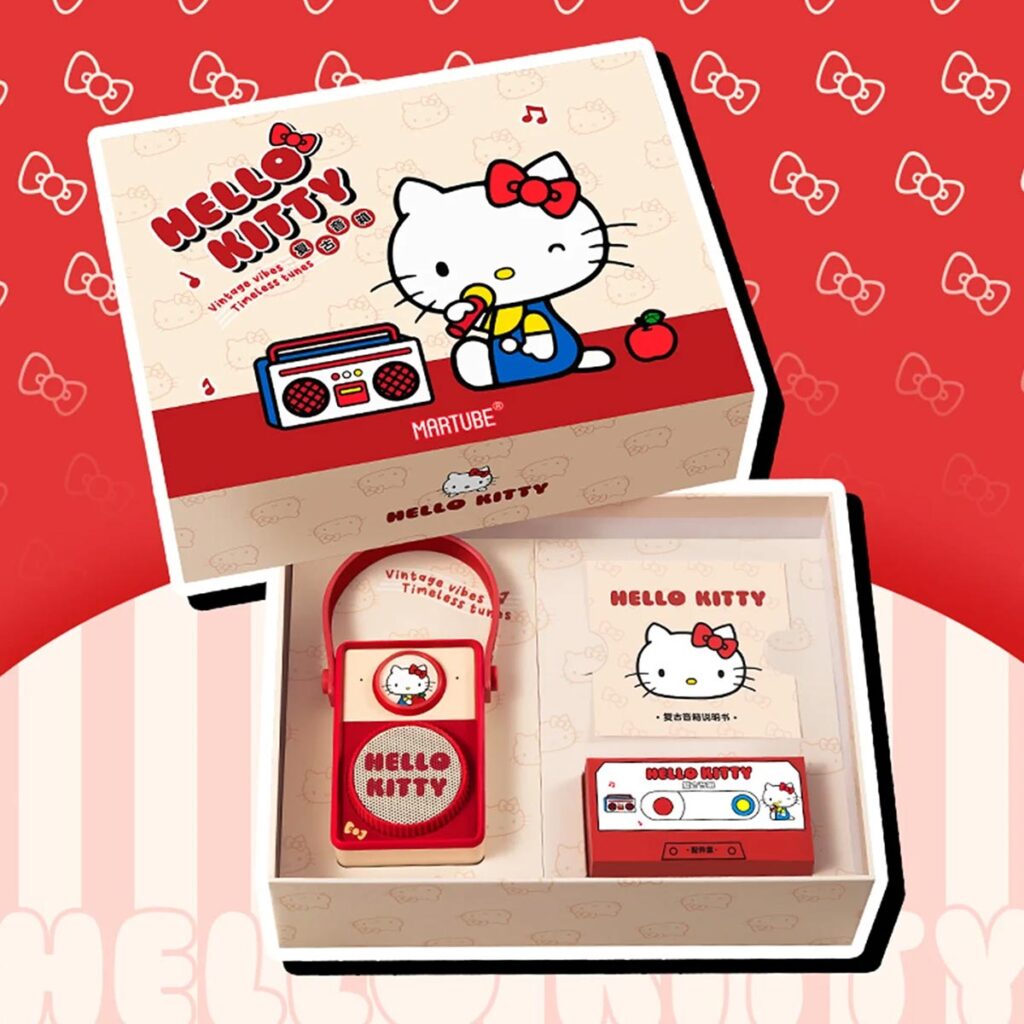 MarTUBE Slashes Hello Kitty Retro Portable Bluetooth Speaker Price, Now ...