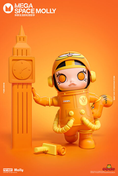 POP MART Celebrates Garfield’s Birthday With Mega Space Molly 400% ...