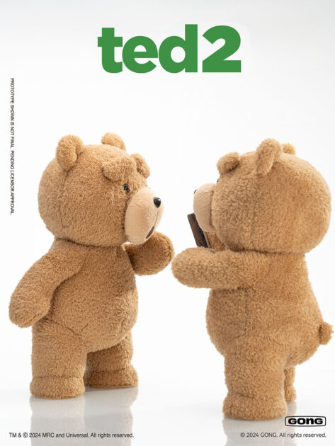 POP MART x Gong Ted 2 Ted Posable Teddy Bear: Finally, A Fluffy Ted That Can Make Poses And Has ...