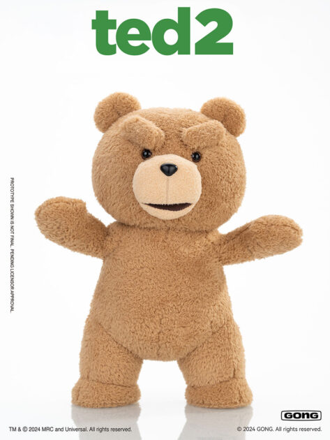 POP MART x Gong Ted 2 Ted Posable Teddy Bear: Finally, A Fluffy Ted ...