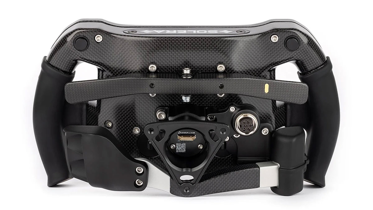 Sim-Lab Mercedes-AMG Petronas Formula 1 Team Sim Racing Steering Wheel ...