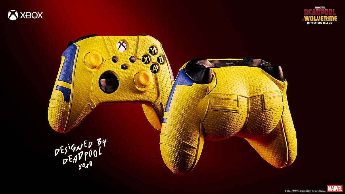 Wolverine Cheeky Controller Designed By Deadpool: Adamantium Not Included