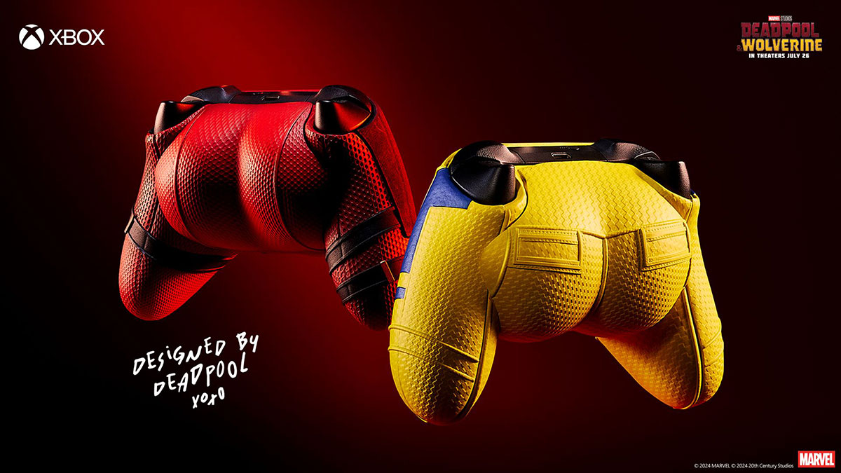 Wolverine Cheeky Controller Designed By Deadpool: Adamantium Not Included