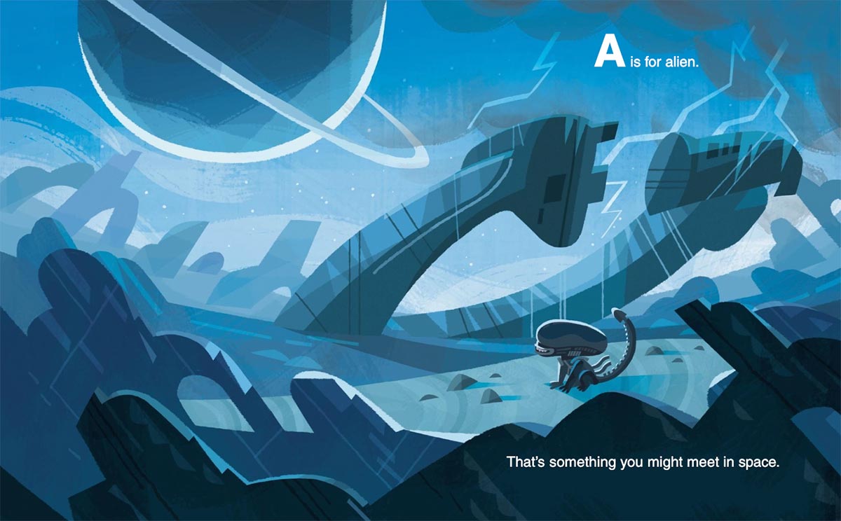 Disney Wants To Get Children Started With Alien With A Is For Alien: An ...