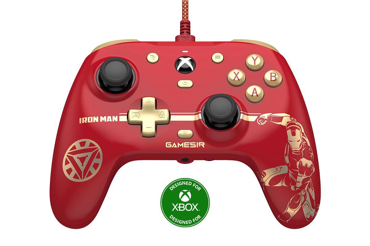 GameSir G7 HE Limited Edition Iron Man Wired Controller: You’re Iron Man!